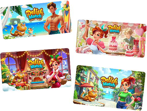 Delish Match: Match3 & Design – Build, Decorate, and Serve